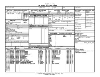 Enlisted Records Brief joshua dixon | PPT
