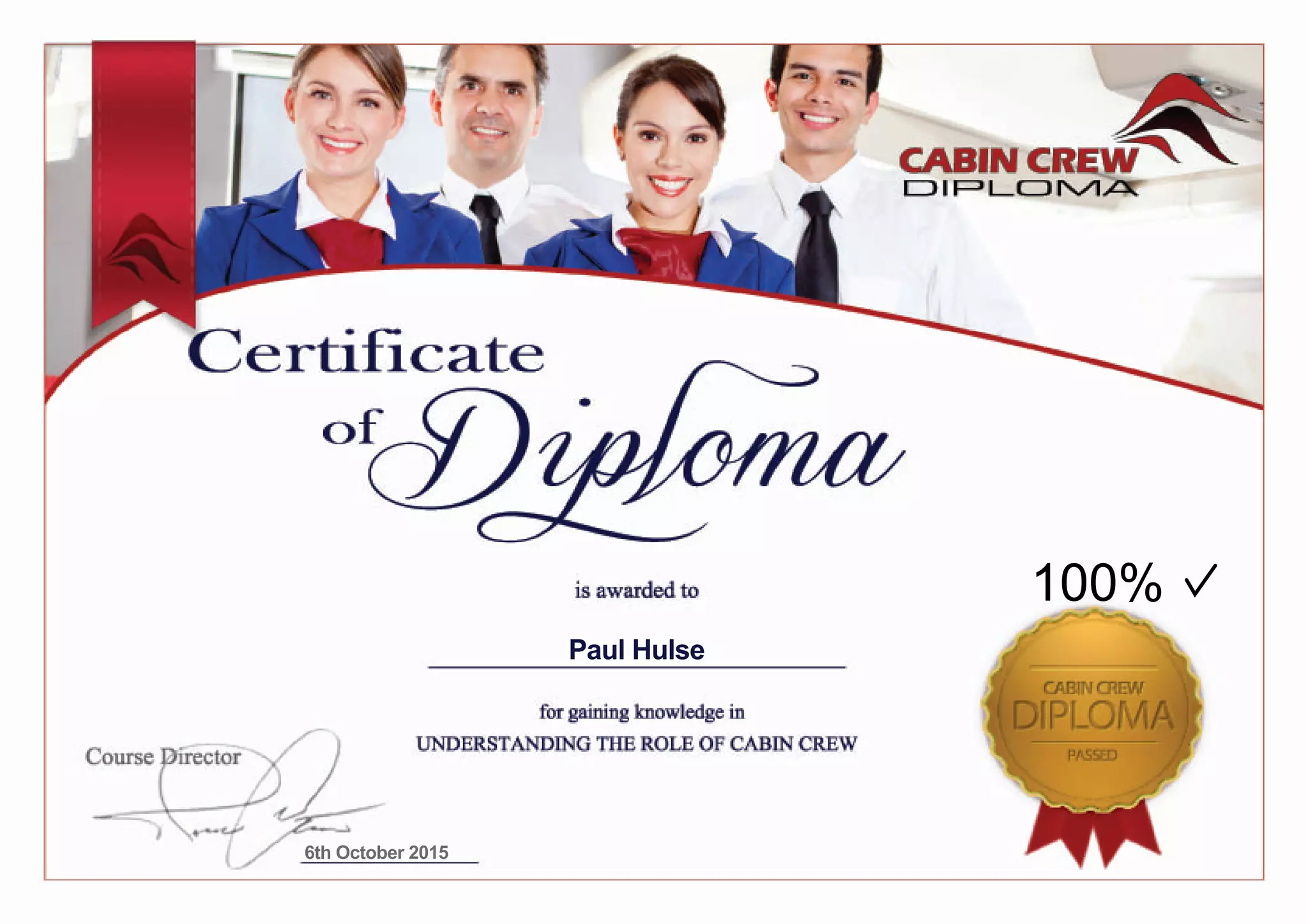 Cabin Crew Diploma CERT | PDF