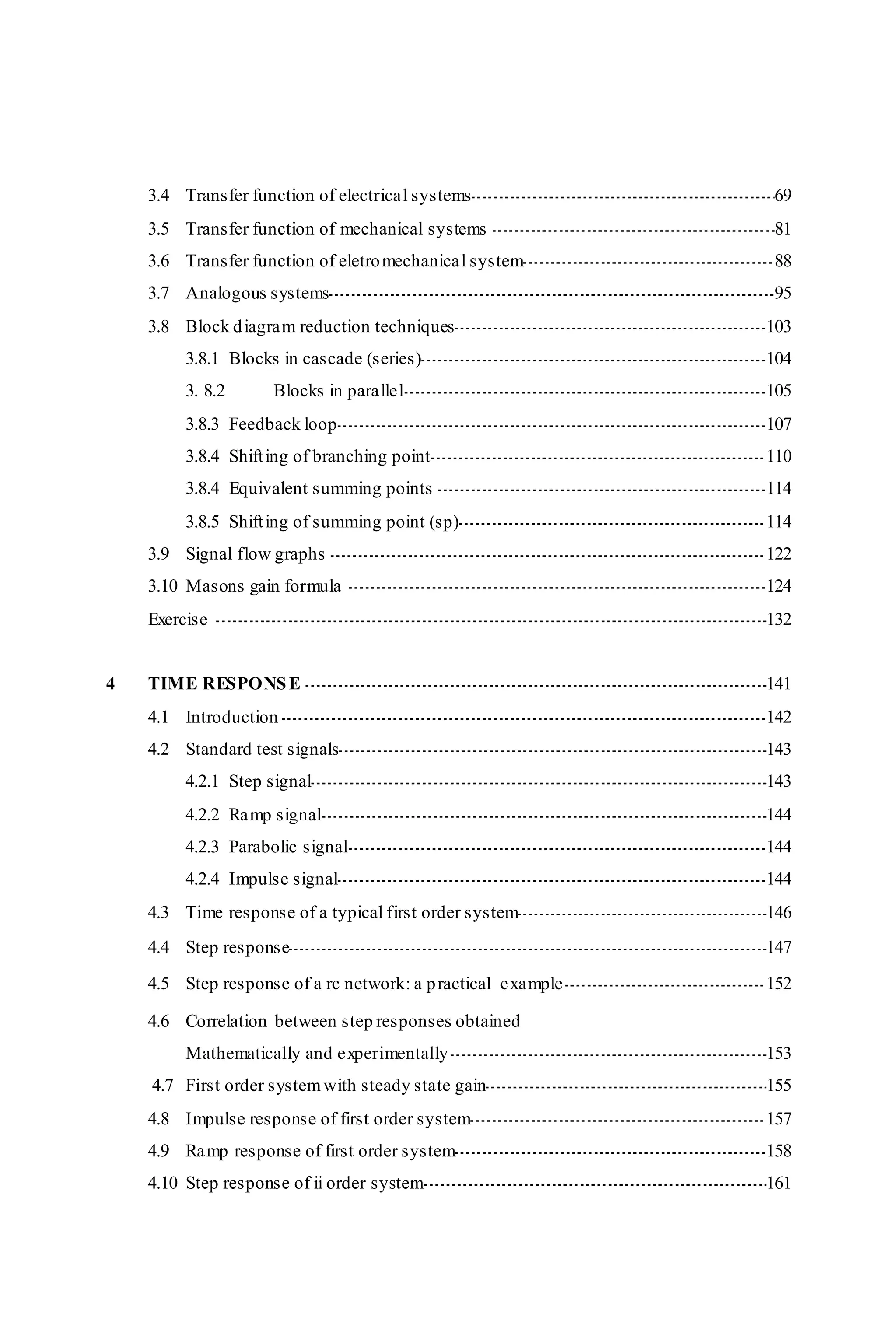 Control System Book Preface TOC | PDF