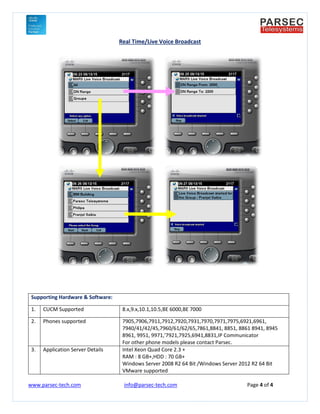 MARS VOIP Notification | PDF