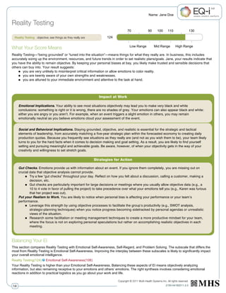 EQi2_Workplace_Client_Sample_Report_Edited | PDF