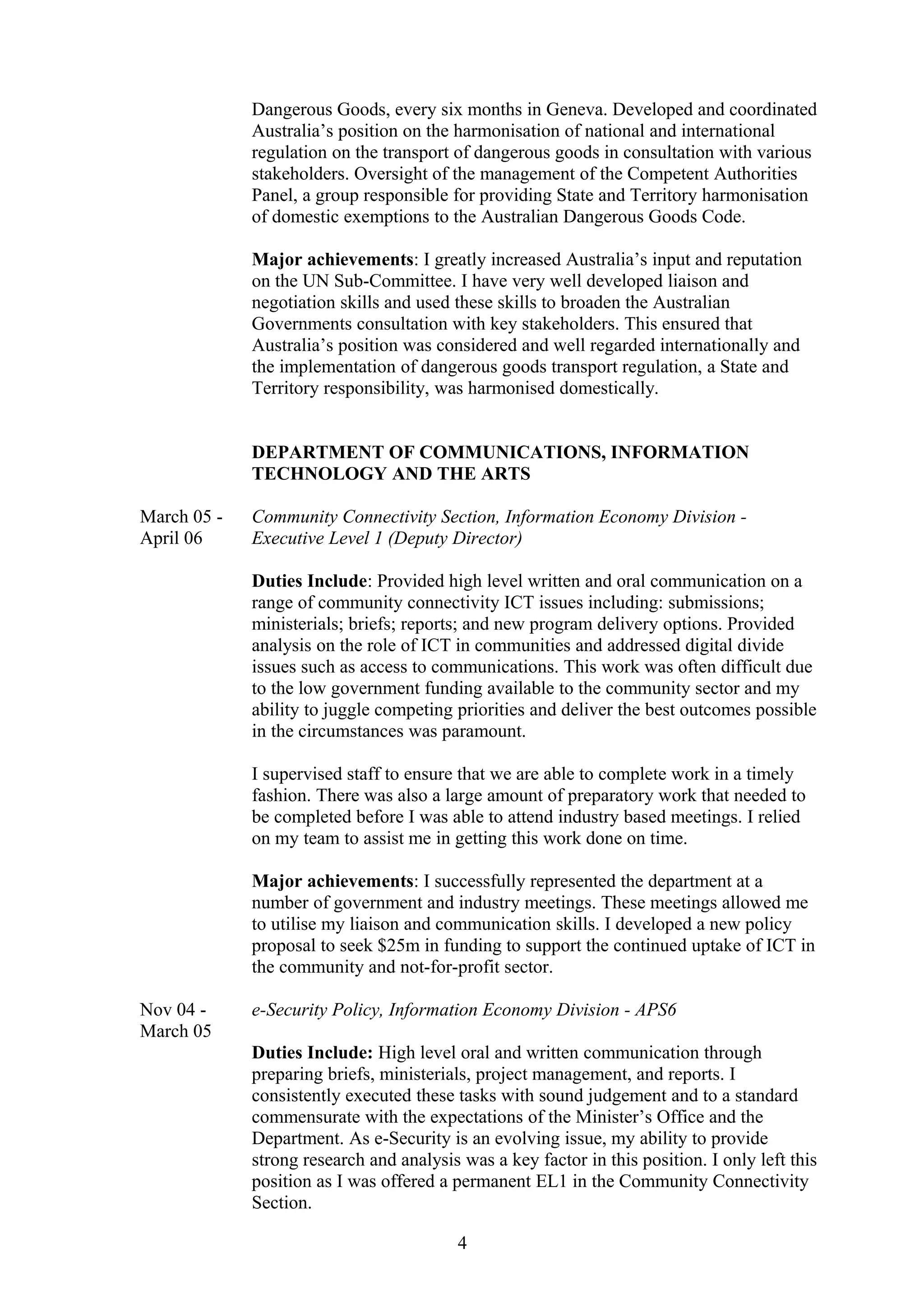 Andrew Russack CV - August 2015 | PDF