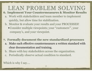 Lean Principles Everyone Should Use (Final) | PDF