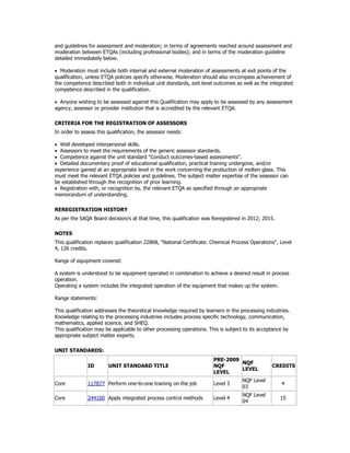 NQF 4 - South African Qualifications Association | PDF | Educational ...