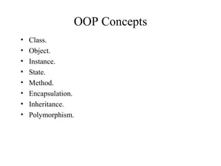 power poitnt of oops | PPT