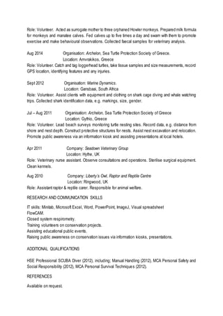 L. Cornwell - CV | DOCX