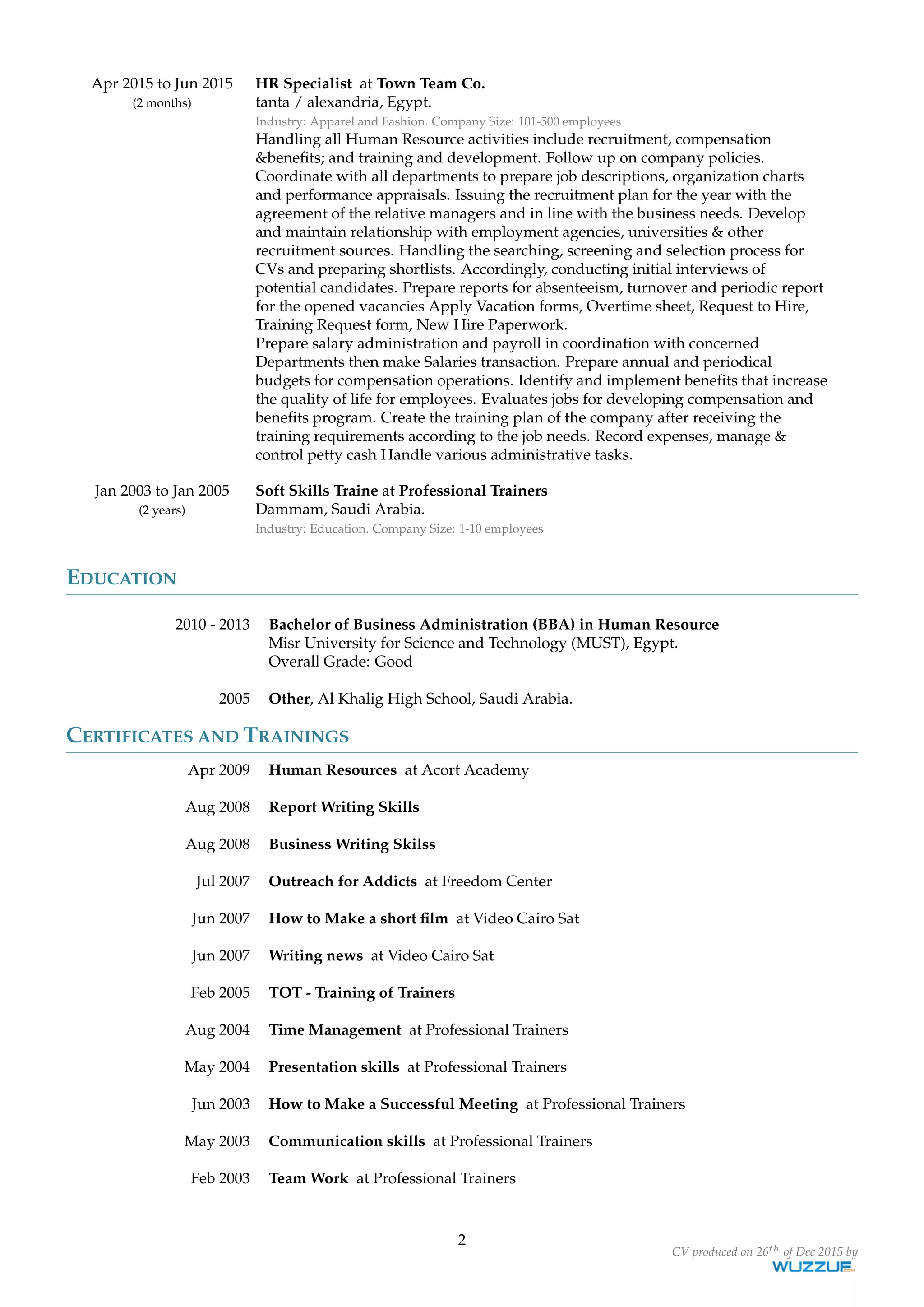 AbdulRahman Hammad Final Resume | PDF