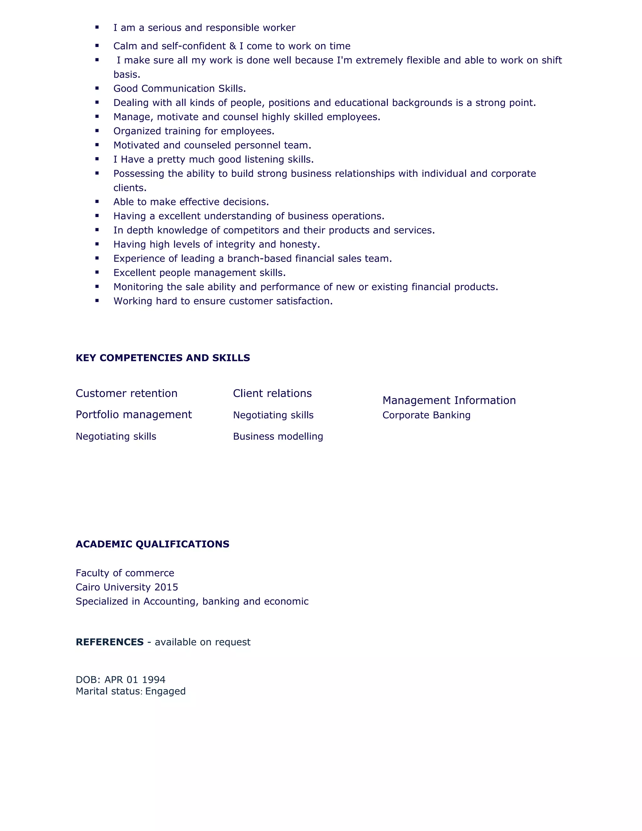 Aya Alah Emad CV | DOC