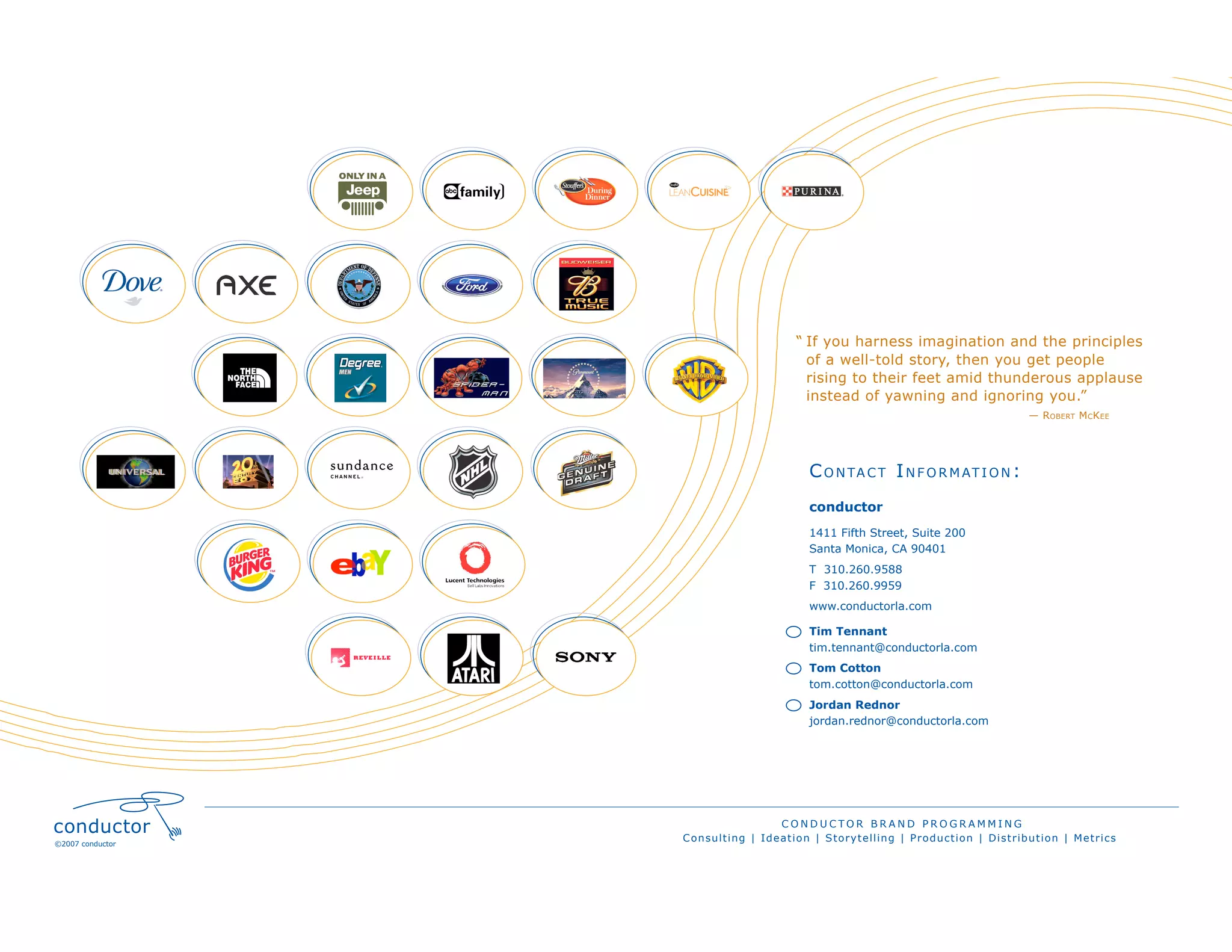 Conductor presentation booklet | PPT