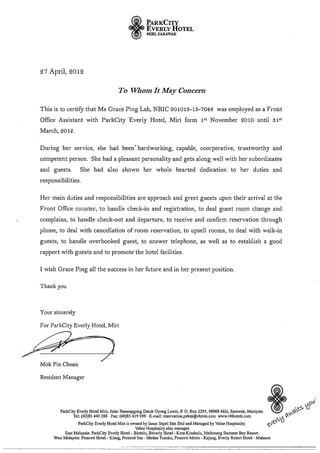 Recommendation Letter | PDF