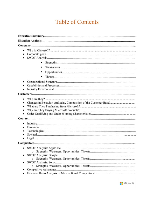 Microsoft Growth Strategy | PDF