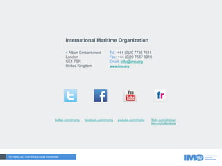 IMO’s support for maritime development of SIDS | PPTX