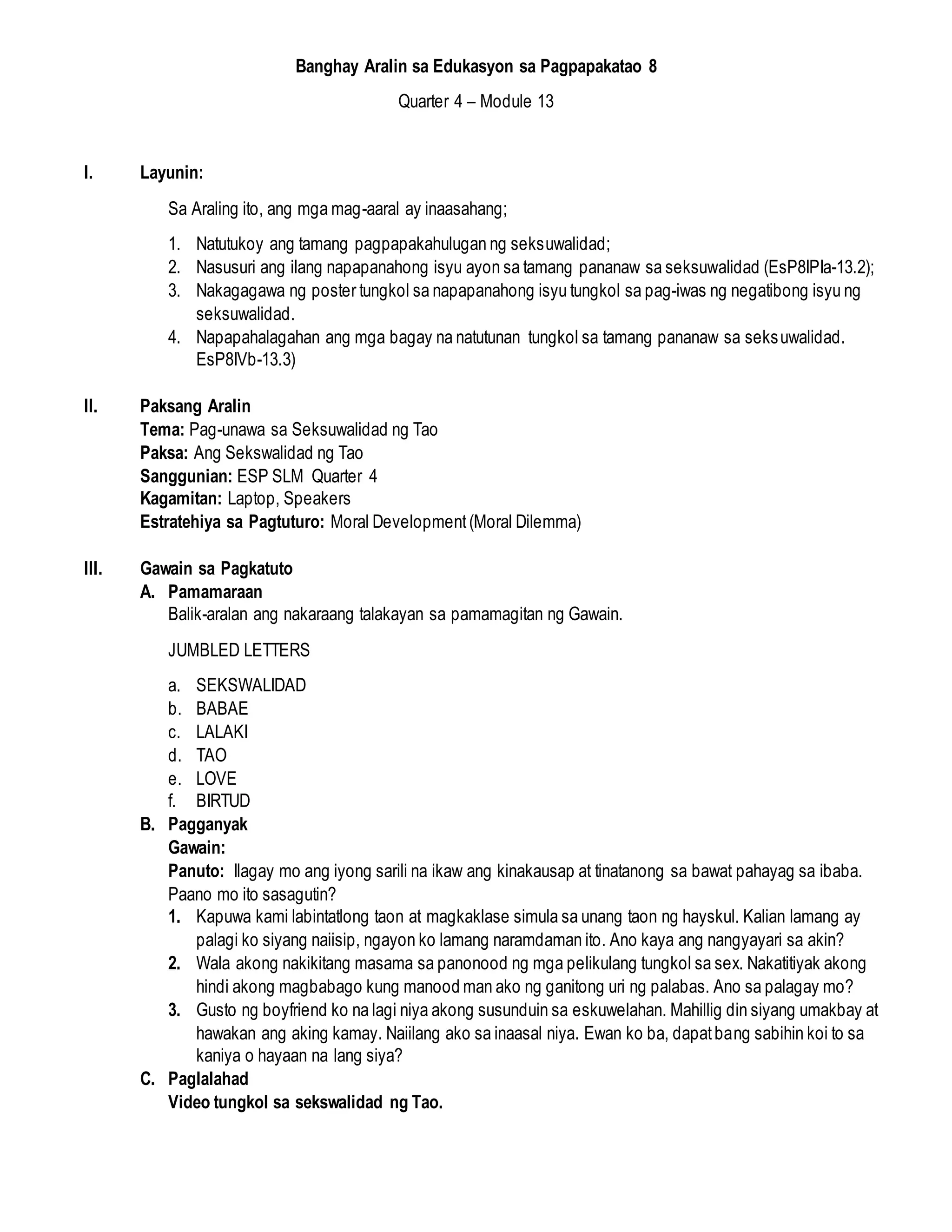 8 Banghay Aralin sa Edukasyon sa Pagpapakatao 8 4th Quarter-M13.docx