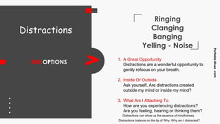 8 barriers to realizing mindfulness | PPTX