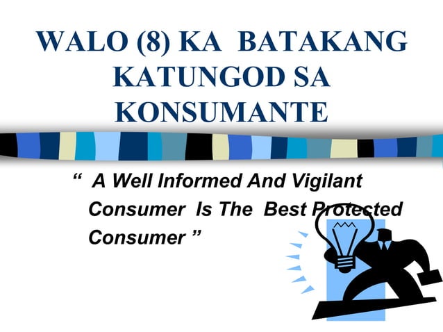 8 basic rights & 5 responsibilities | PPTX