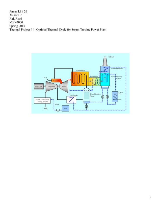 thermal project 1 | PDF