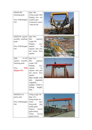 cranes | PDF