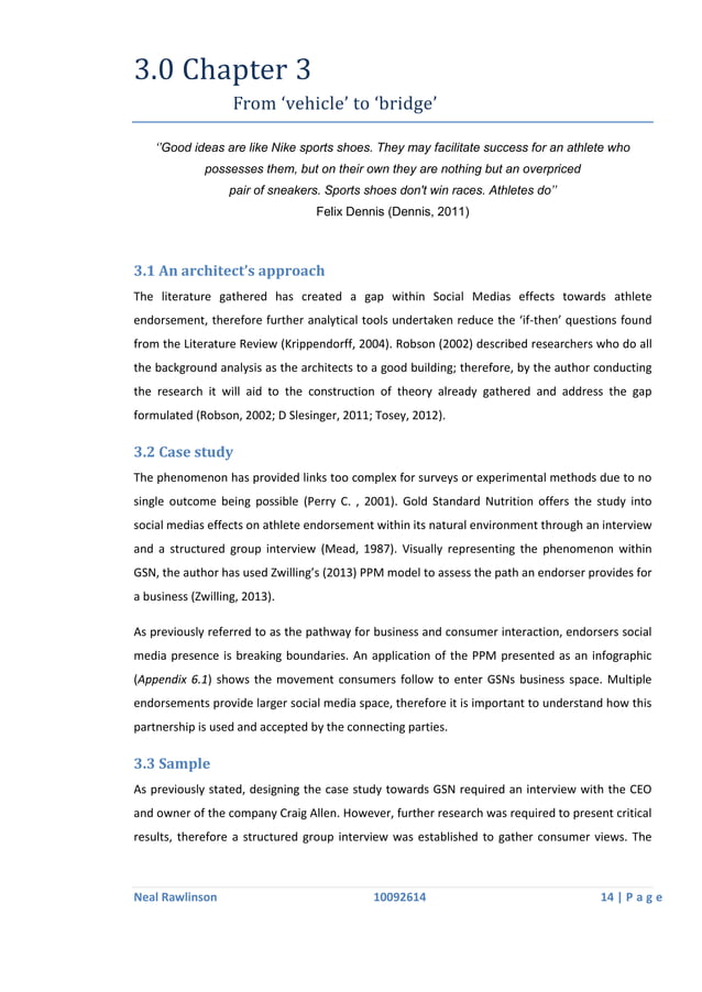 The effects of social media on athlete endorsement Case study by Neal Rawlinson | PDF