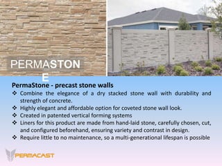 Permacast Wall Systems Overview - July 2016 | PPTX