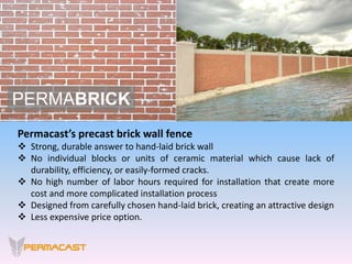 Permacast Wall Systems Overview - July 2016 | PPTX