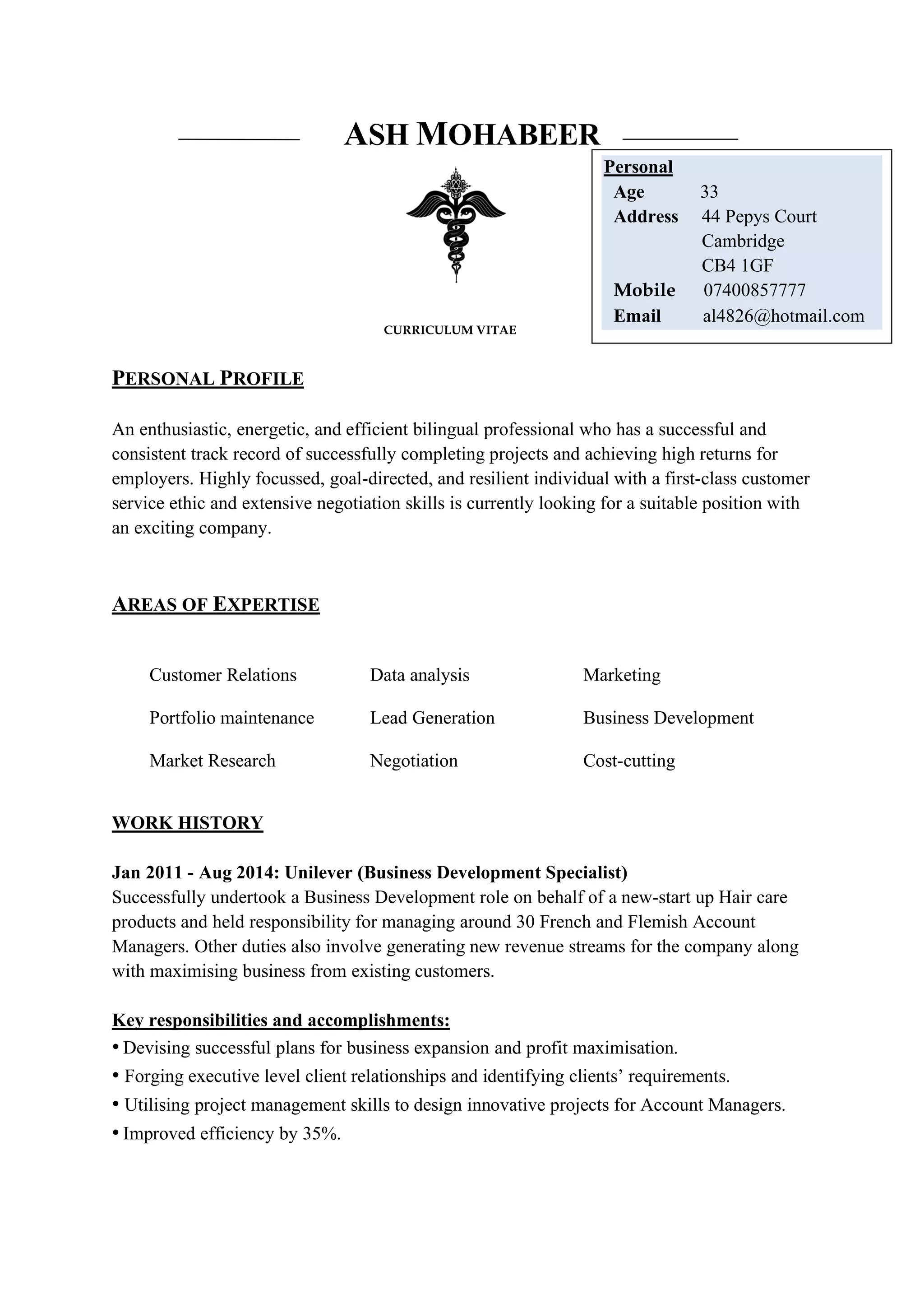 ASH MOHABEER 2015* | PDF | Business Administration | Business