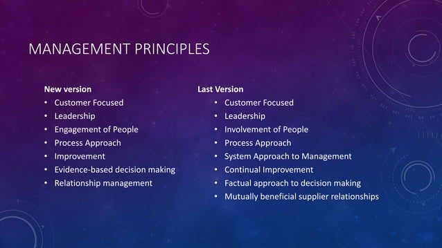 7 MANAGEMENT PRINCIPLES | PPT