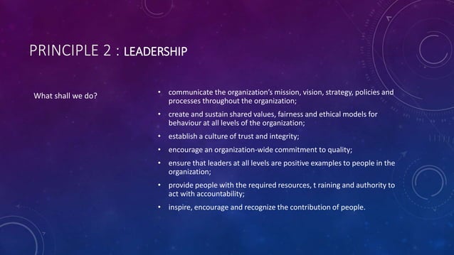 7 MANAGEMENT PRINCIPLES | PPT