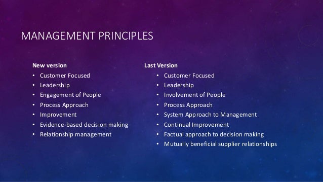 7 MANAGEMENT PRINCIPLES