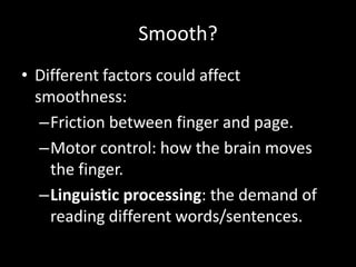 8 b cognitive psych of braille reading | PPT