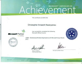 Koenig & Microsoft Certs | PDF