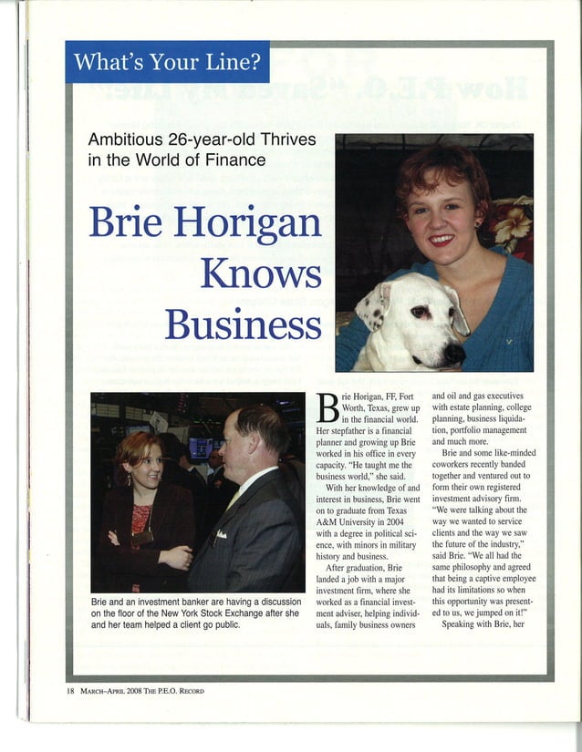 Brie-Horigan-Knows-business | PDF