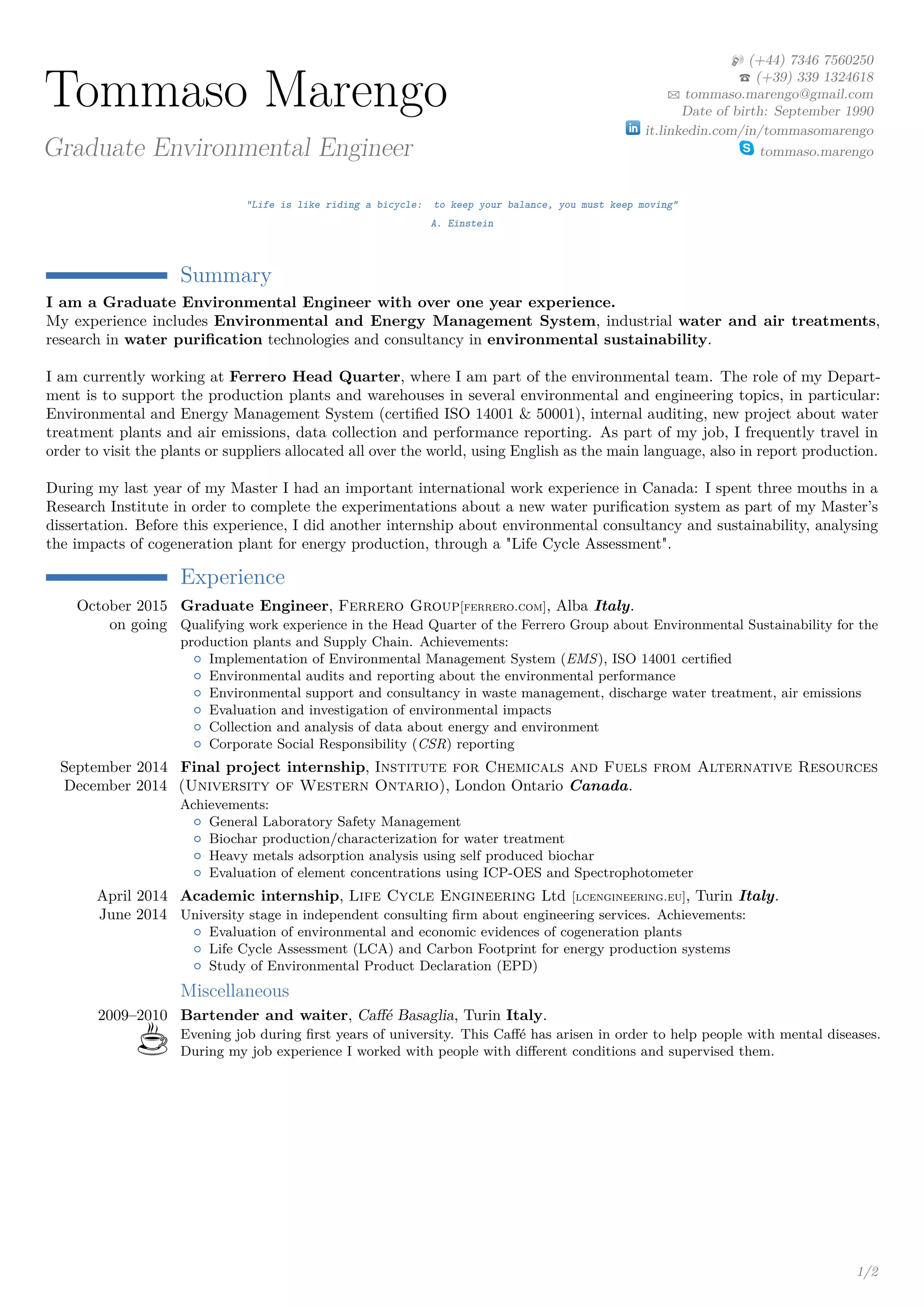 Tommaso_Marengo_CV | PDF