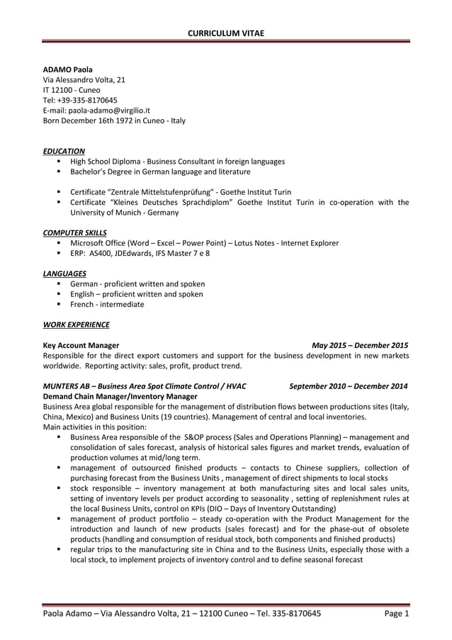 CV_Paola_Adamo_EN | PDF