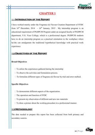 Kannuaj Internship Report (College) | PDF