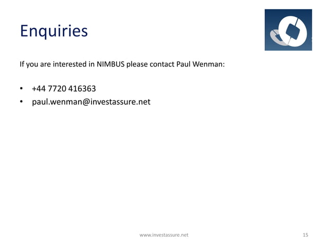 NIMBUS Overview | PDF