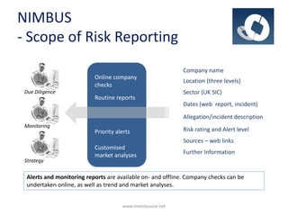 NIMBUS Overview | PDF