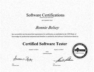 Scan of certification - expiry date 11-2017 | PDF