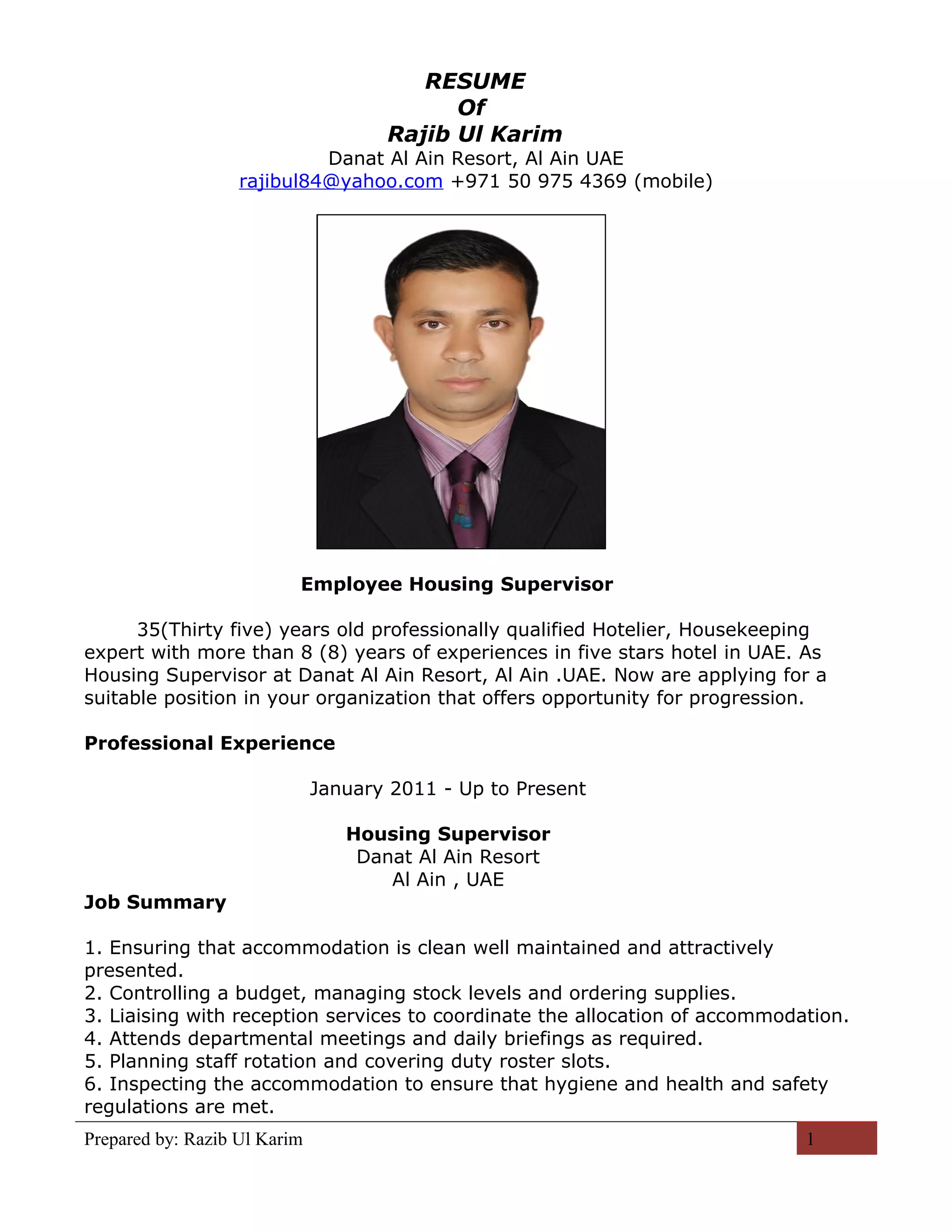 CV | DOC | Hotels and Motels | Travel Type