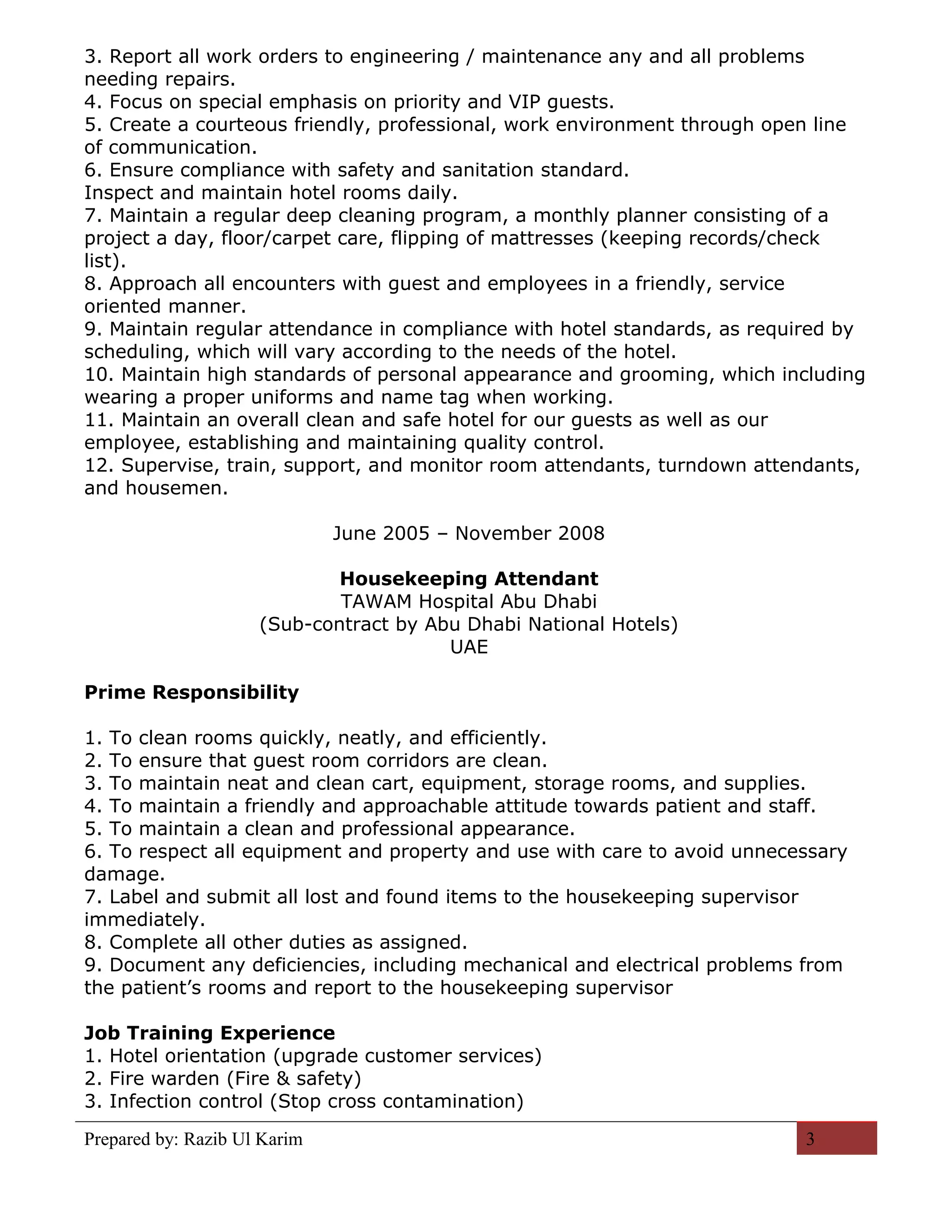 CV | DOC | Hotels and Motels | Travel Type