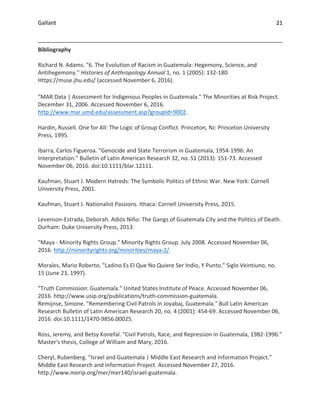 Threat Perception and the Guatemalan Genocide | PDF