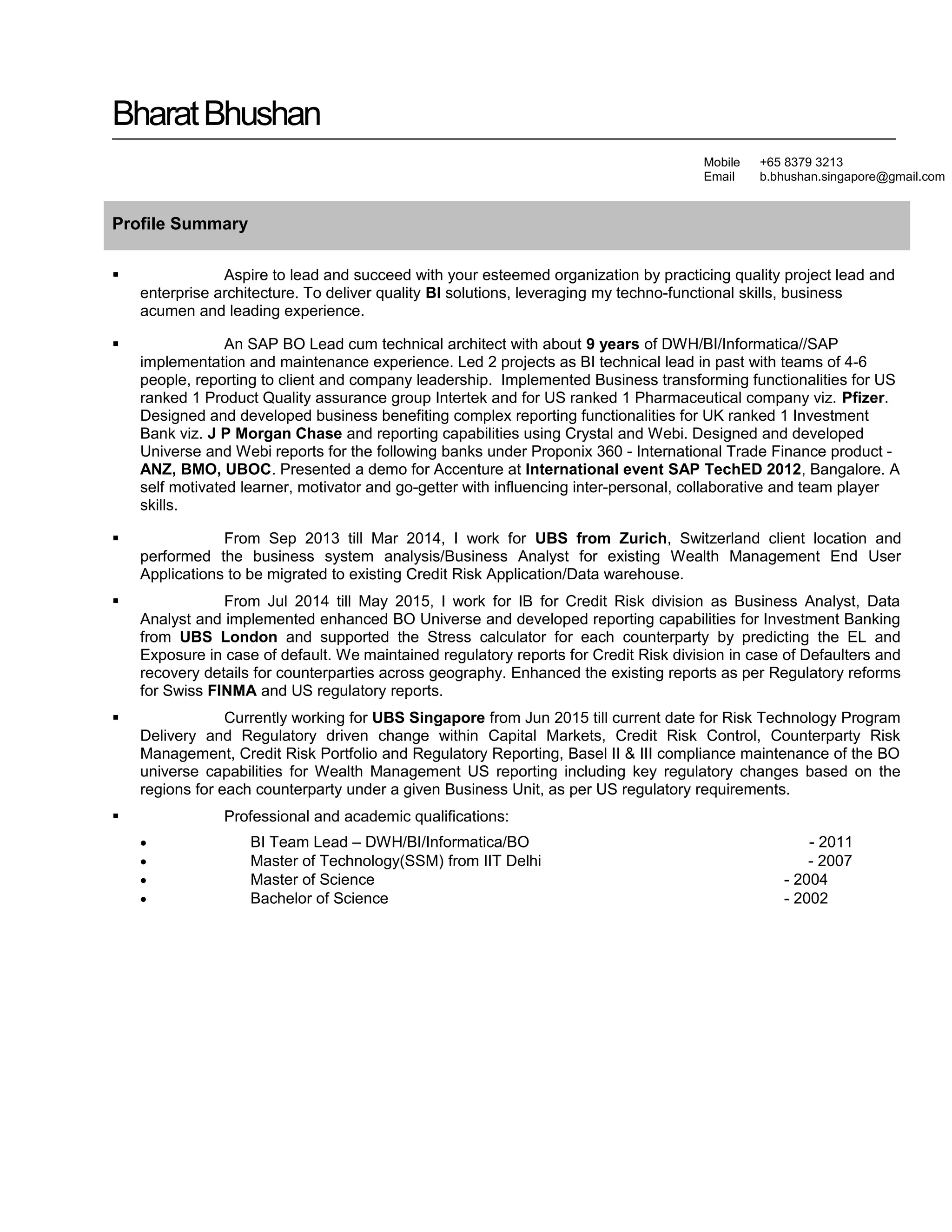 Bharat Bhushan | DOC