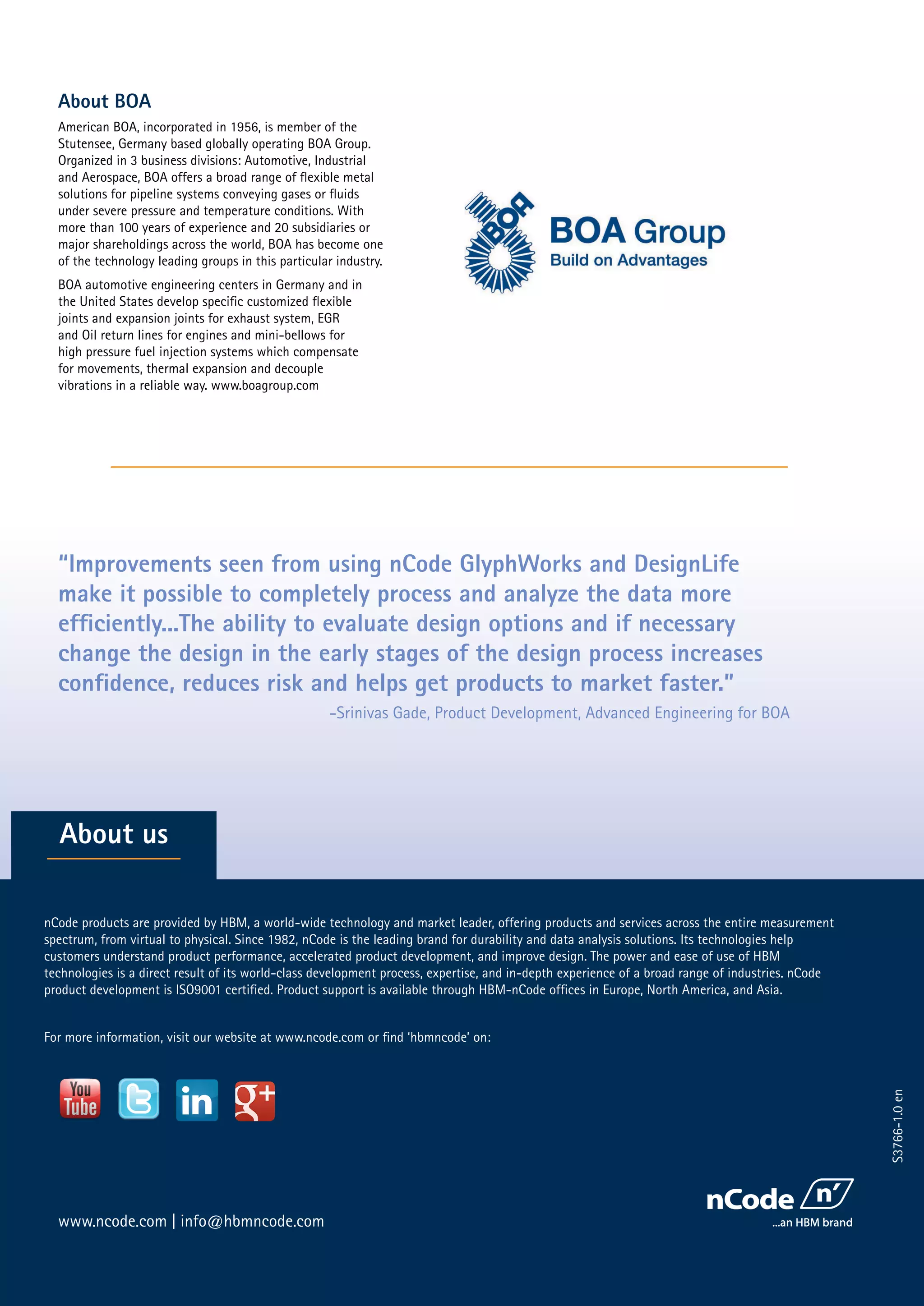 BOA nCode Case Study | PDF