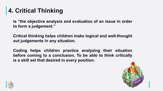 8 Benefits of Coding | PPTX