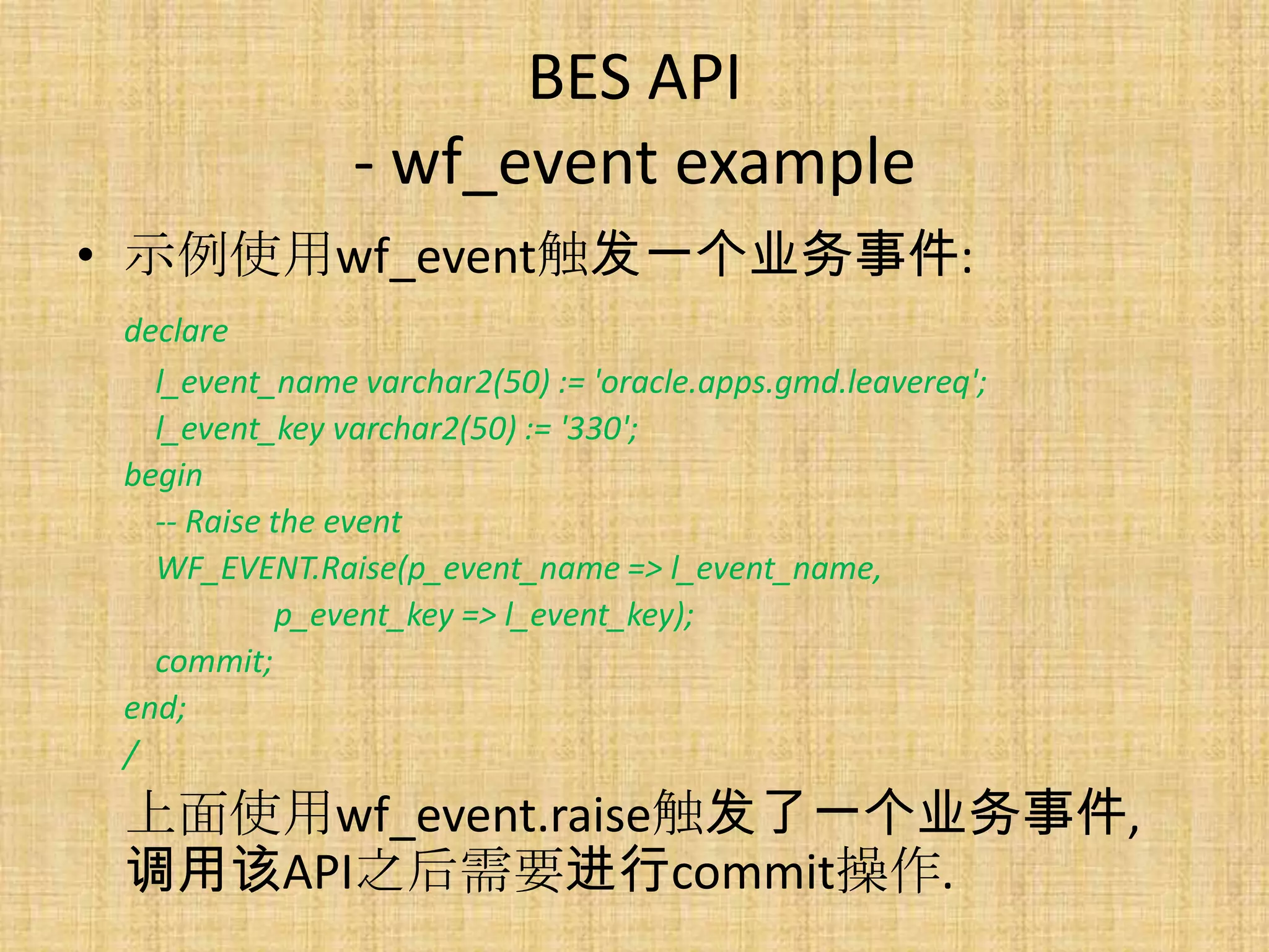 8, bes tables & api | PPTX