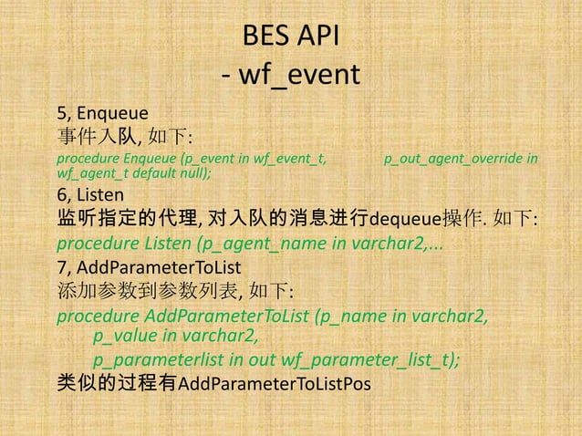 8, bes tables & api | PPTX