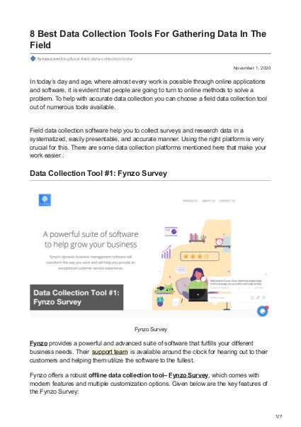 8 Best Data Collection Tools For Gathering Data In The Field.pdf