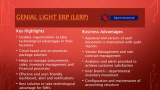 8 best erp software for small businesses | PPTX