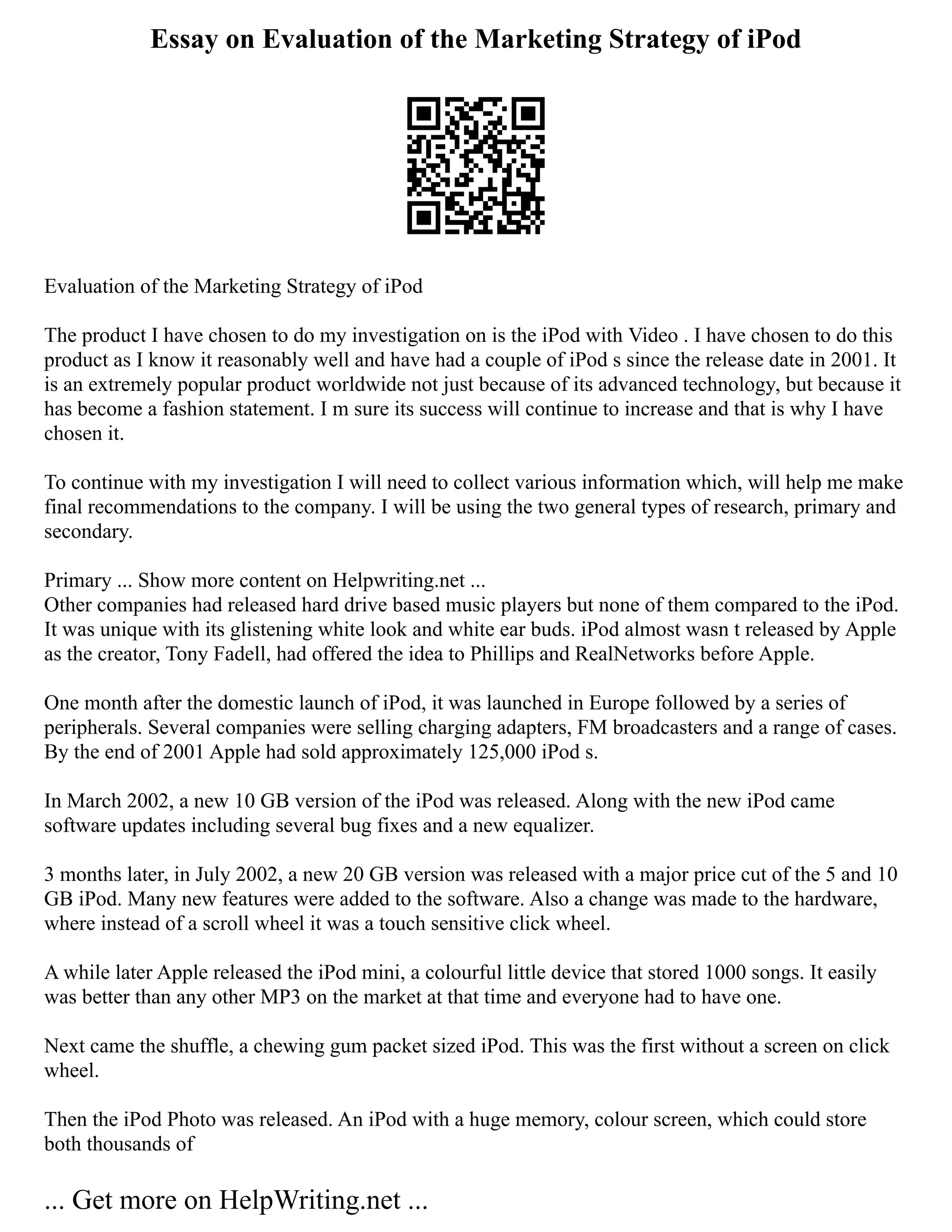 8 Best Images Of Printable Outline Format - Blank Ess | PDF