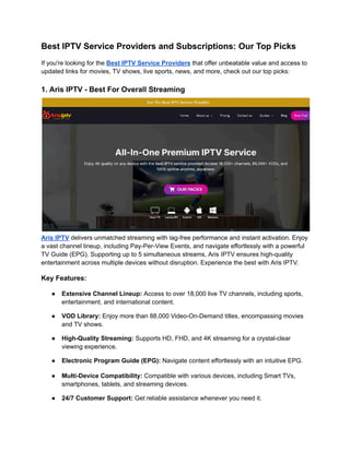8 Best IPTV Service Providers & Subscriptions - 2025 Review.pdf