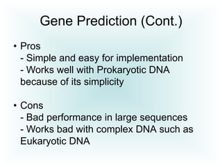Gene Prediction Using Hidden Markov Model and Recurrent Neural Network | PDF
